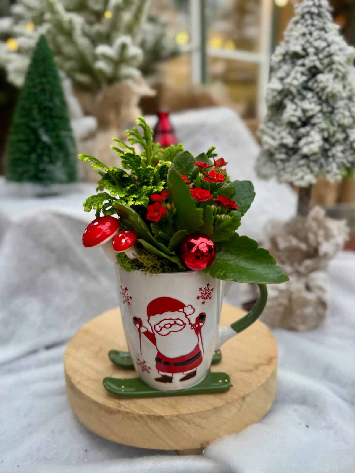 Santa's Cozy Cup - DIY | The Watering Can Flower Market